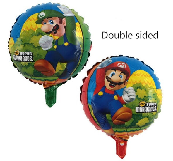 Italian Plumbers balloons (5 pcs) – Perfectpartiesnz