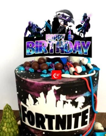 Battle Royale Cake topper - Style B – Perfectpartiesnz